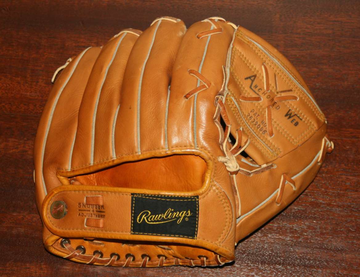 Bob Dillinger Rawlings BD Back | Rawlings | Baseball Glove Collector ...